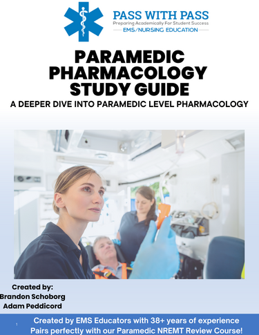 Paramedic Study Guides – Pass with PASS, LLC