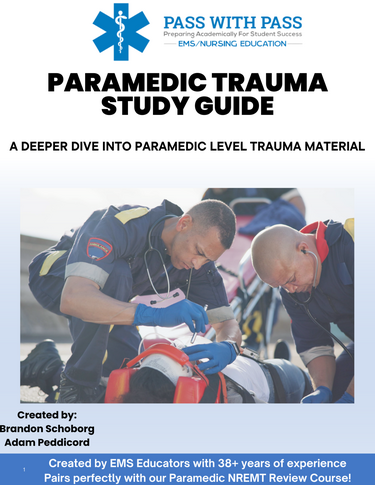 Paramedic Study Guides – Pass with PASS, LLC